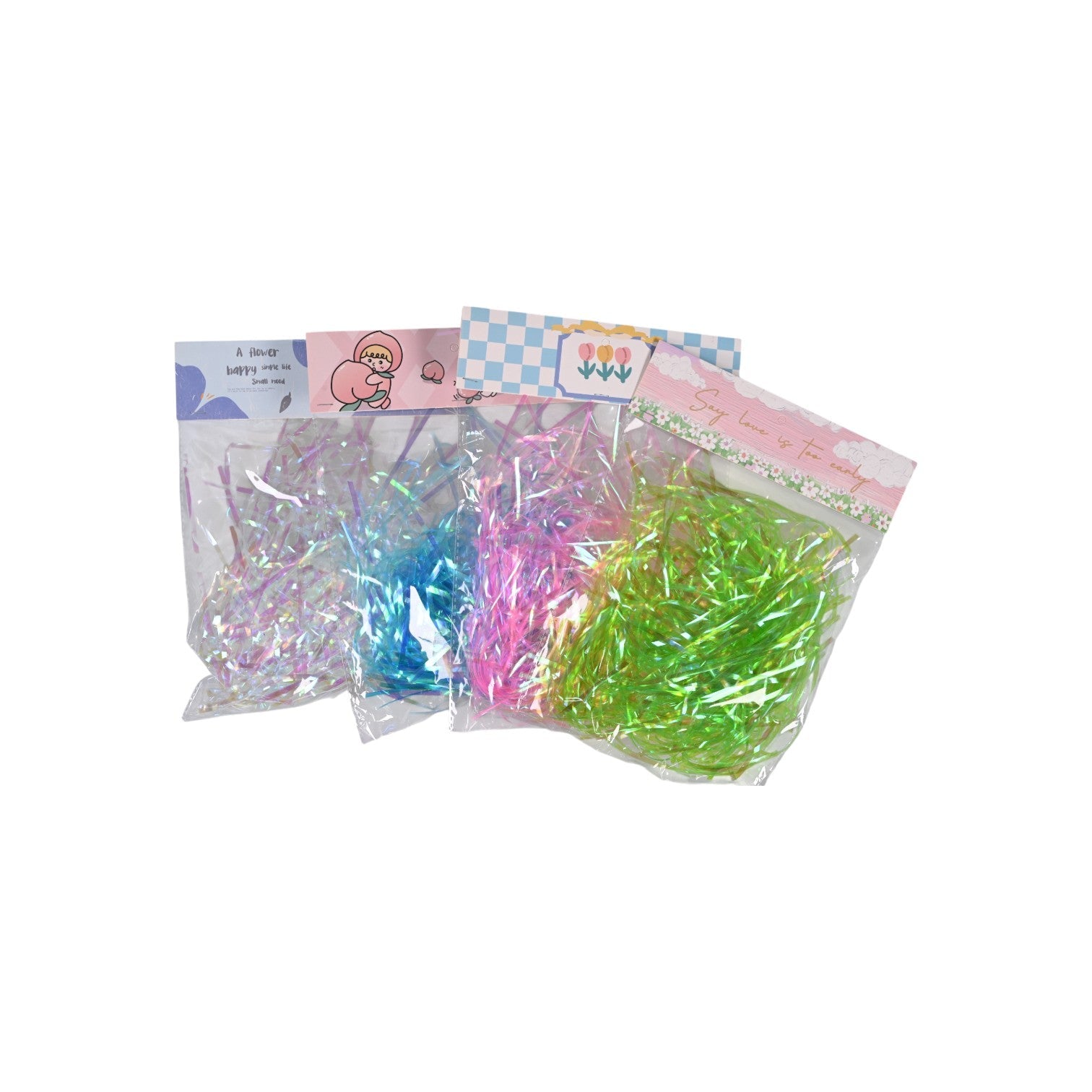 Iridescent Shredded Paper – Al Deraset